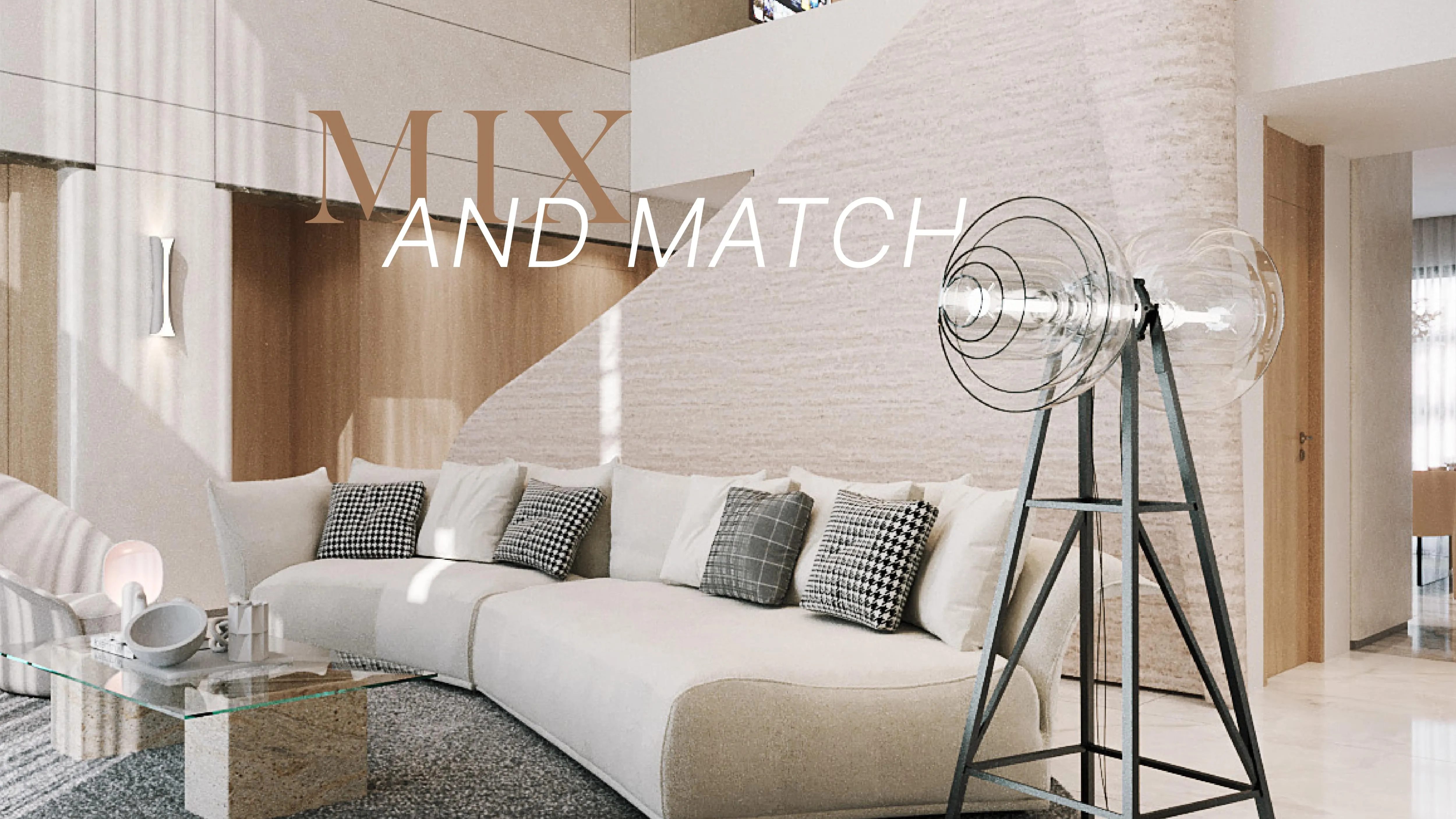 วางยังไงให้เฟอร์นิเจอร์ทรงกลมดูรับกับพื้นที่ได้ดีที่สุด - Muller Design Solution