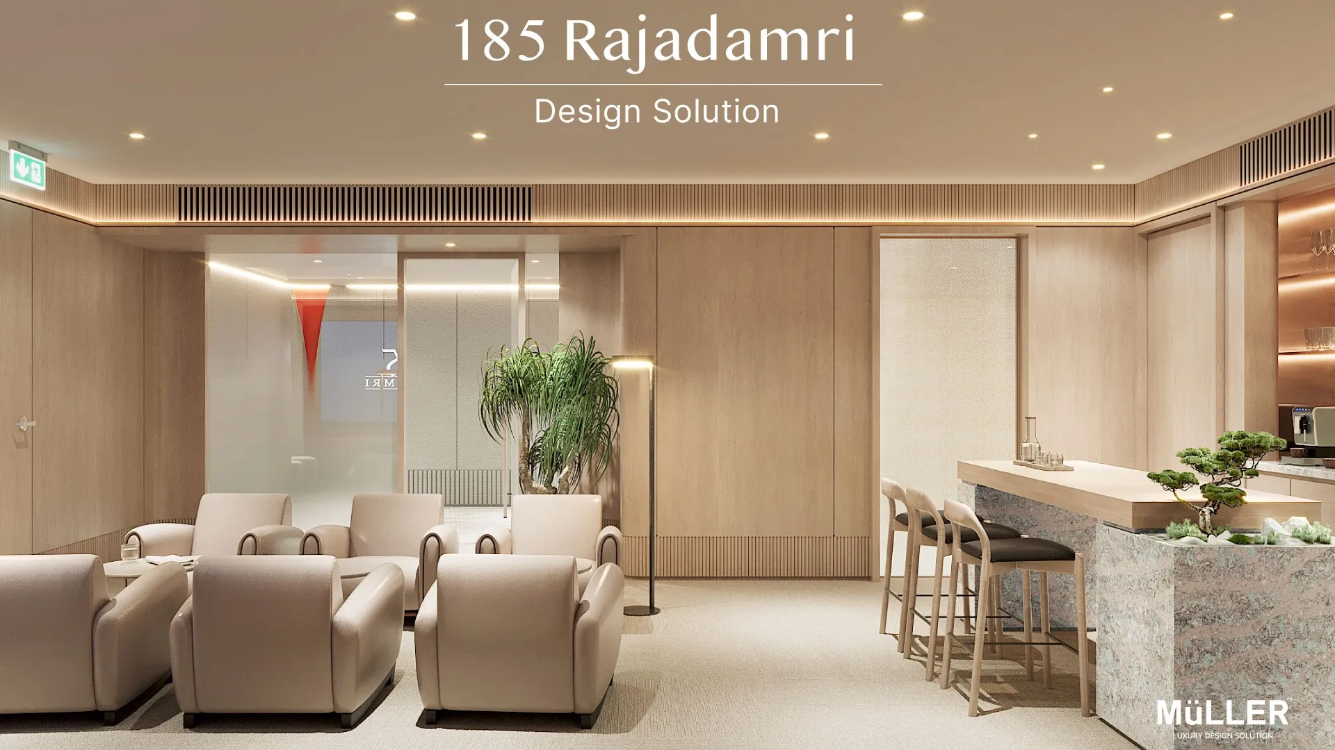 185 Rajadamri Condominium - Muller Design Solution