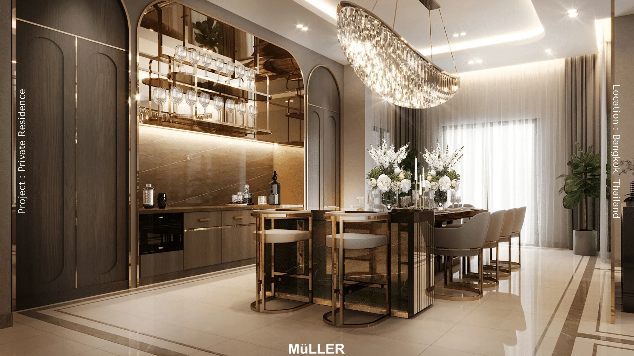 Private Residence – Luxury Modern - Muller Design Solution